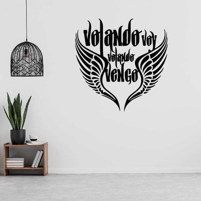 🥇 Adesivi in vinile frasi volanti sto volando sto arrivando gamberetti 🥇